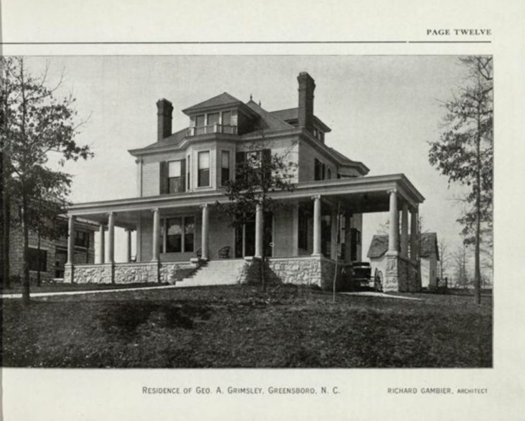 A 1907 Greensboro Landmark: The George Grimsley House – Piedmont ...