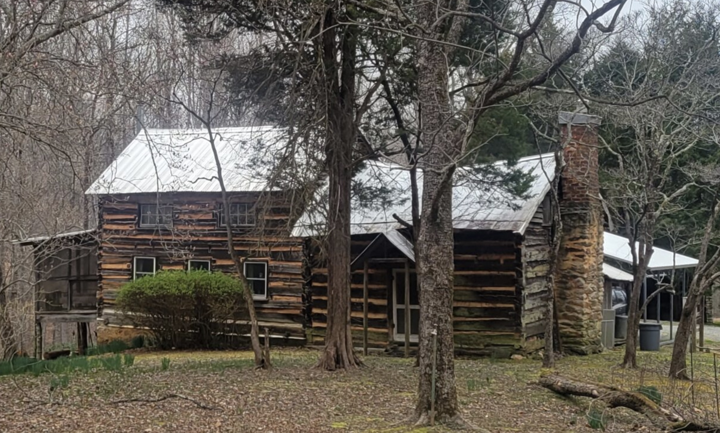 An 1860 Cabin in Stokes County, on 29 Acres With a Conservation ...